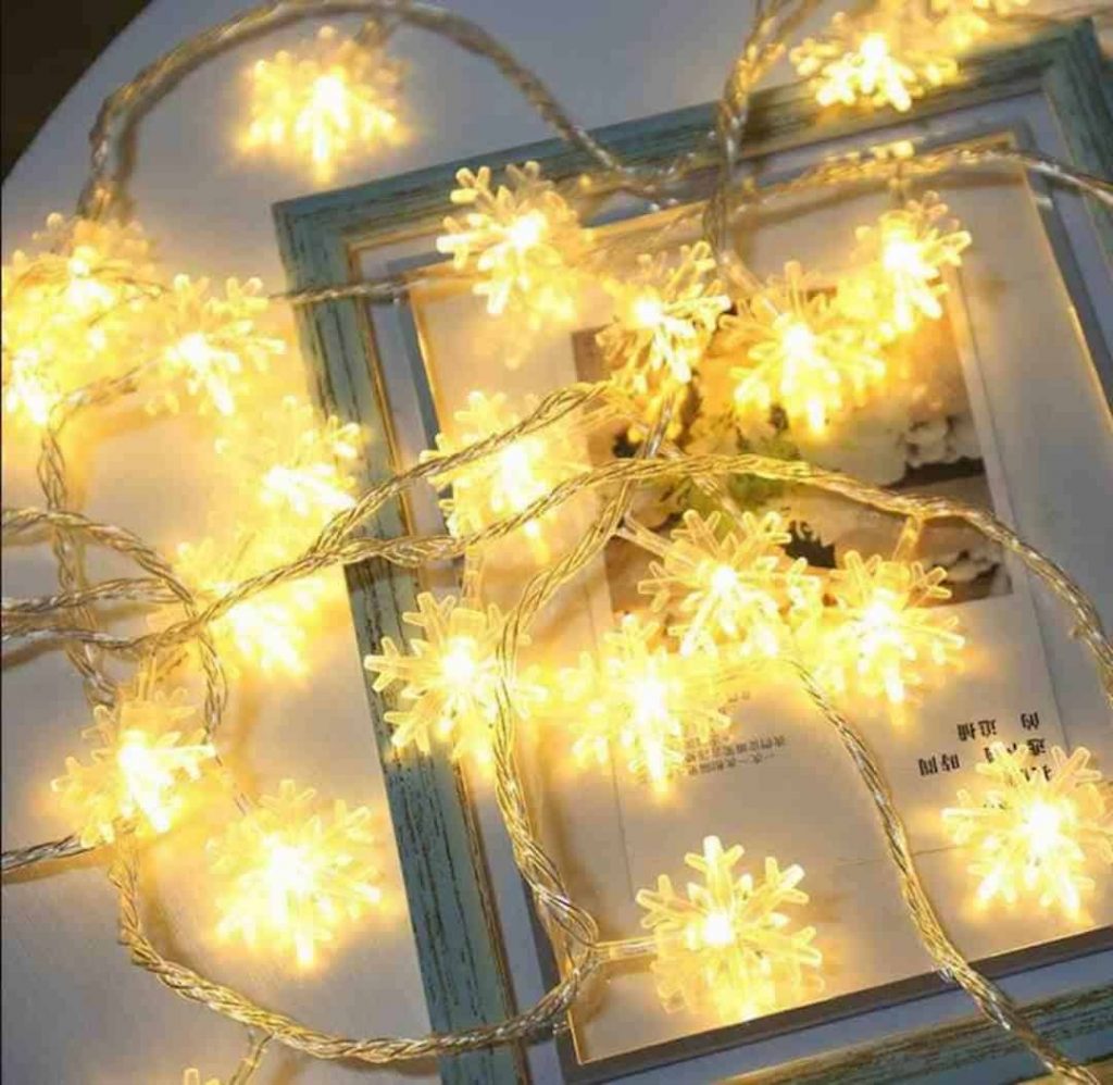 Dây đèn Led trang trí sử dụng phổ biến trong trang trí